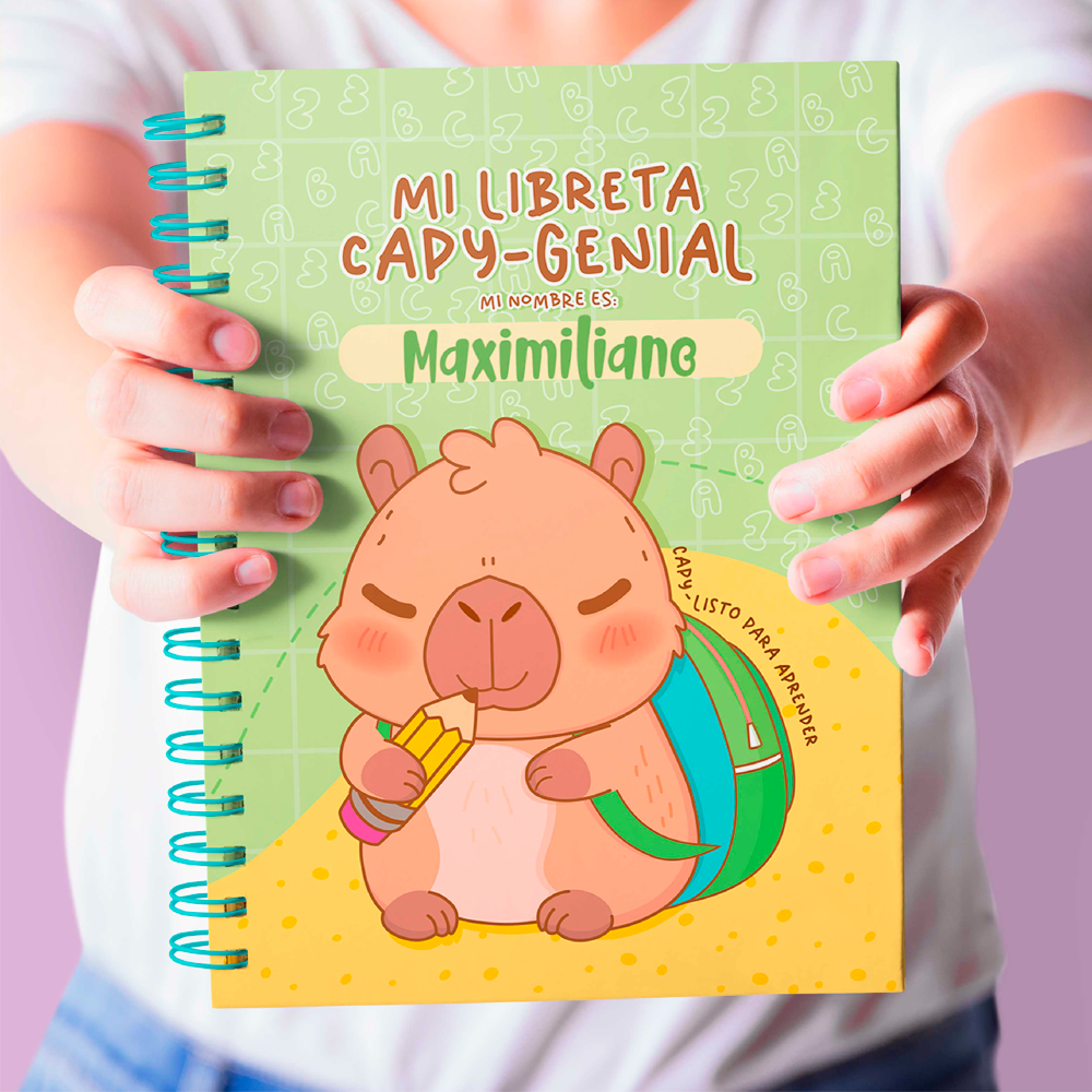 Libreta Escolar Capibara – Estampasiónate